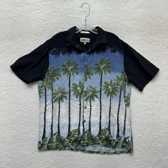 campia moda | Shirts | Vintage Campia Moda Hawaiian Shirt L Large ...